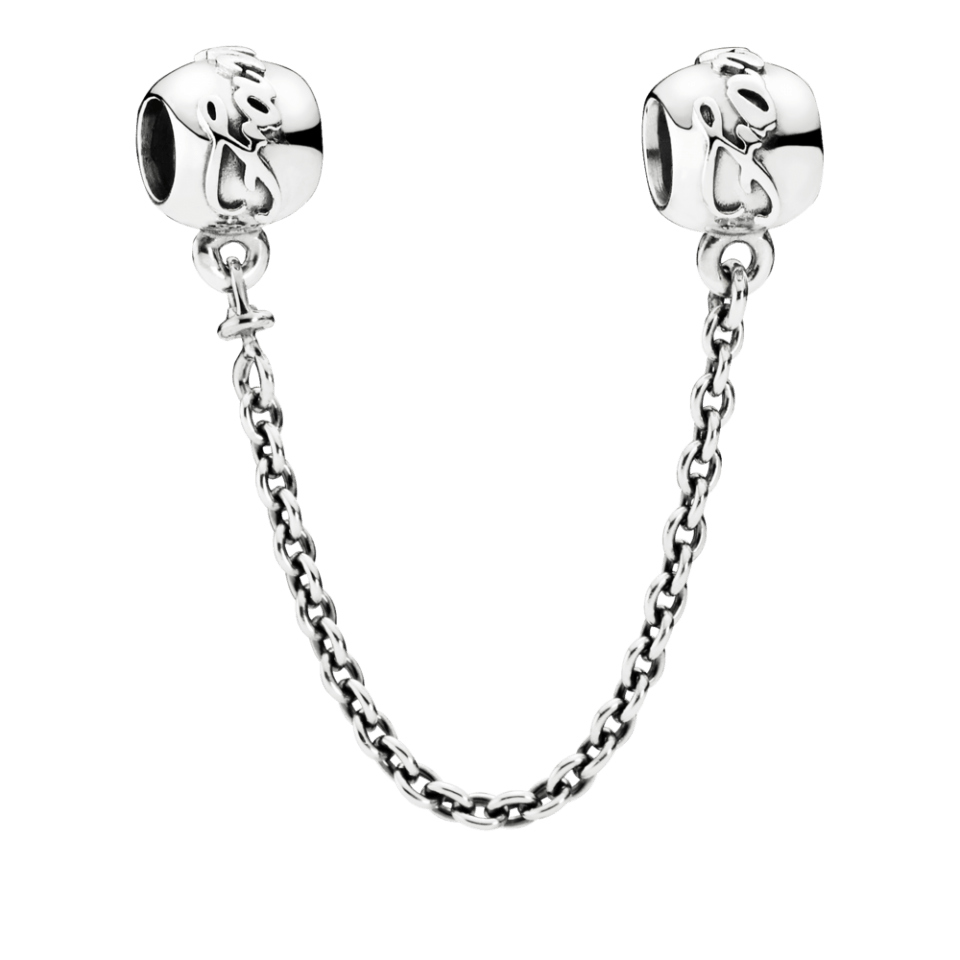 Cadena de seguridad en plata de ley Logo PAndora 791877-05 – Joyería ...